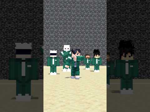 When Anime Characters Join Squid Game #gojo #goku