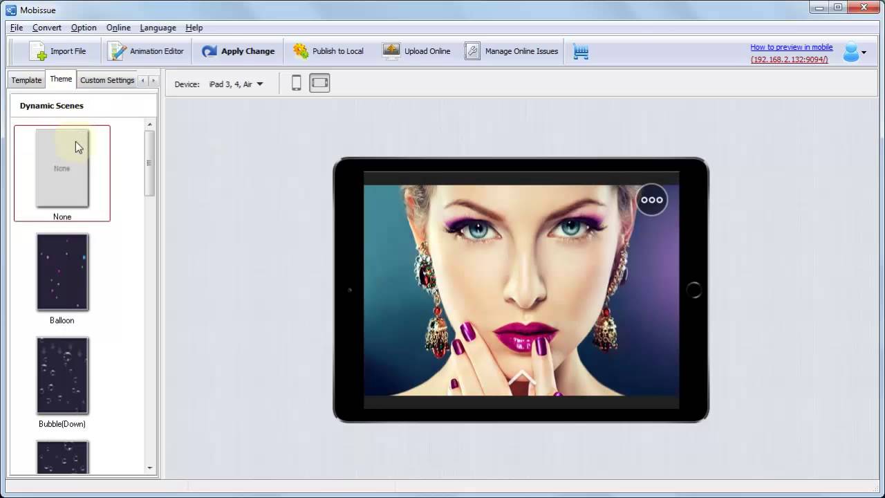 Three Steps for PDF to HTML5 Converter