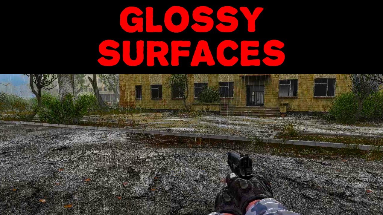 Glossy Surfaces Screen Space Reflections - Stalker Anomaly Addon Showcase