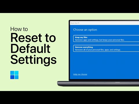 How To Reset Windows 10/11 To Default Settings - Easy Guide