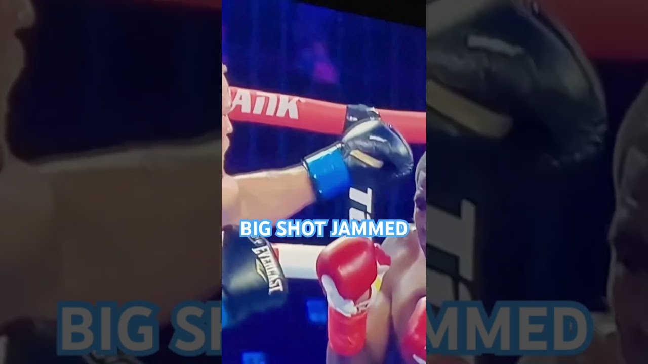 STEPHEN BIGSHOT SHAW …JAMMED..HE WAS UPSET TONIGHT STOPPED FIRST TIME IN HIS CAREER 6TH ROUND