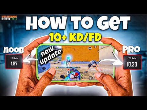 HOW TO INCREASE KD/FD IN BGMI/PUBG MOBILE TIPS & TRICKS