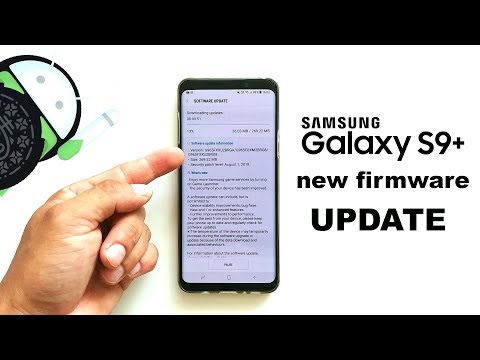 Samsung Galaxy S9 Plus new firmware update (G965FXXU2BRGA)