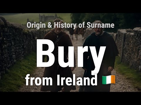 Bury from Ireland 🇮🇪 - Meaning, Origin, History & Migration Routes of Surname