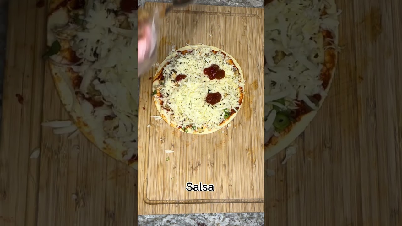 QUESADILLA WITH LEFT OVER CHICKEN