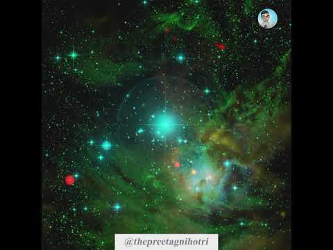 Fox Fur Nebula (H-II region) | Sonification | Data Sonification | Python Sonification | Pyo library