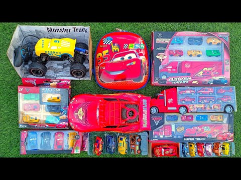 Lot of Disney Pixar Cars Unboxing Review | Lightning Mcqueen Bubble RC Cars | Sliding Cars