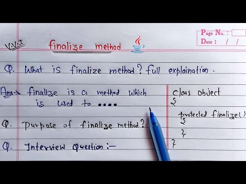 Learn finalize method in java | Learn Coding - Mind Luster