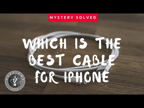 Which is the best lightning cable for your iphone/ipad - Mystery solved