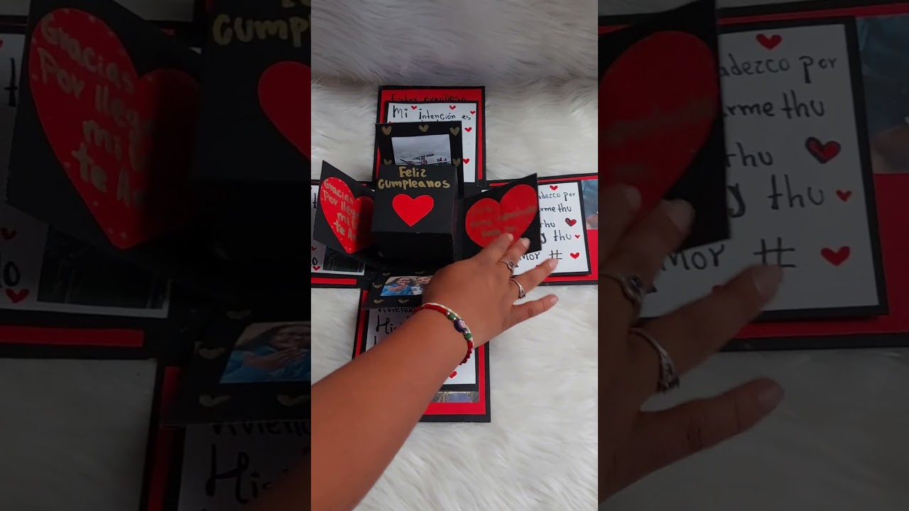 caja sorpresa 4 estaciones (caja explosiva) 🎉❤️detalle para cualquier ocasión 🎁