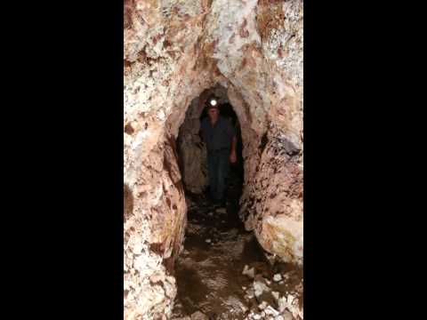 Florence Mine. 350 foot level. Goldfield Nevada.