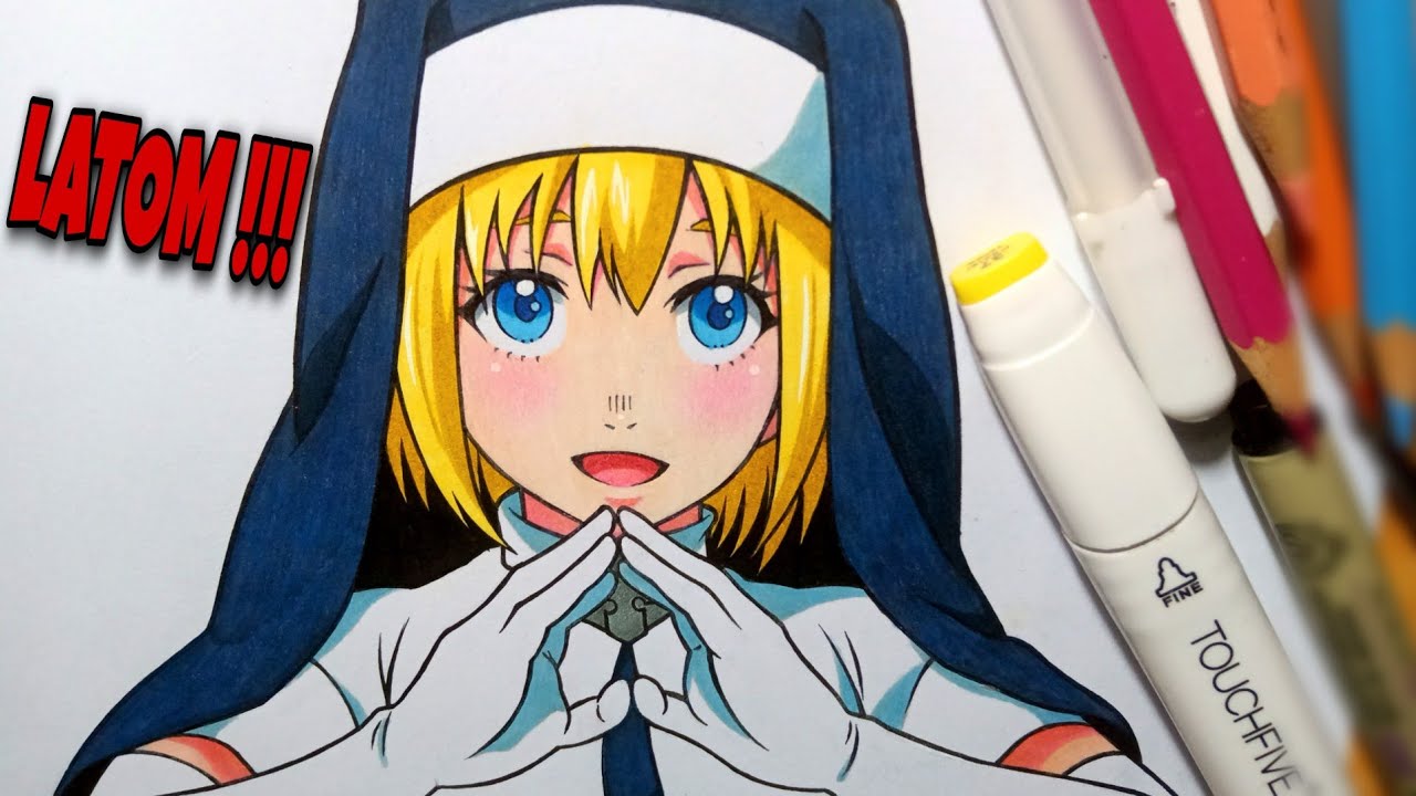 LATOM !!! Sister Iris drawing - FIRE FORCE