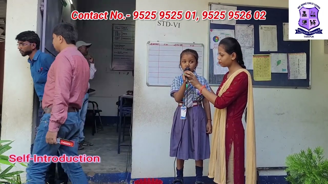 Self-Introduction & Rhymes(Ladli , Class- U.K.G) in PRACTICAL PATHSHALA (P.P.S)