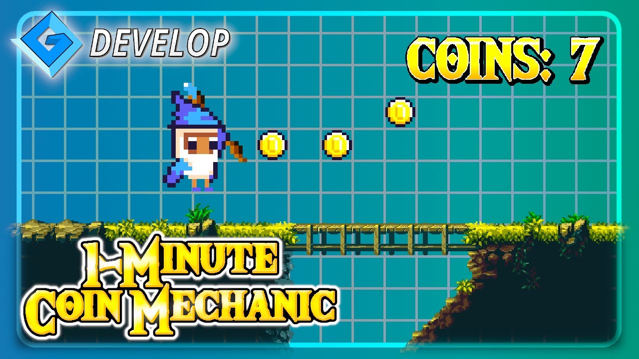 How to Collect and Display Coins - Gdevelop Tutorial