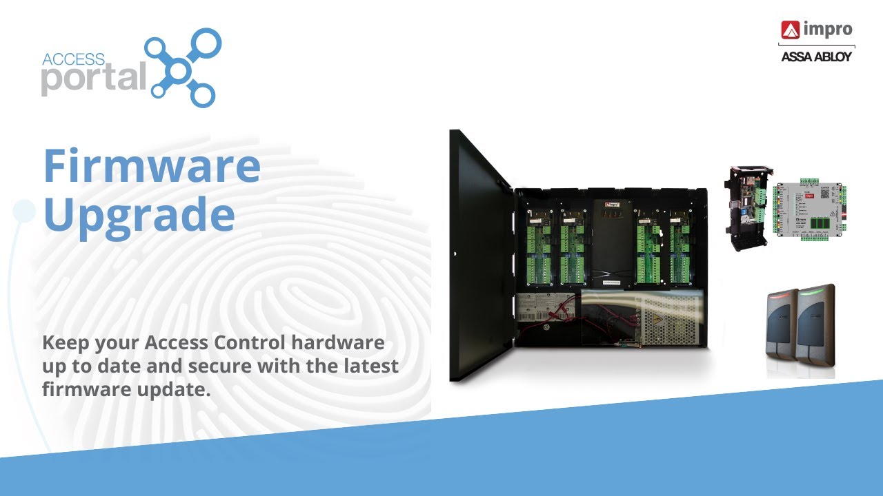 Hardware Firmware Upgrade - Access Portal v5