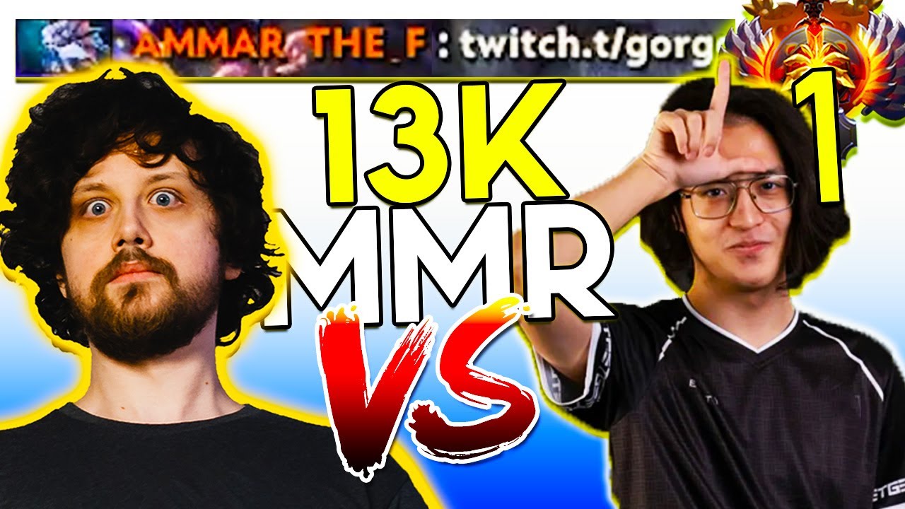 I got into HIGHEST Average MMR Game vs Rank 1 - 13K Average