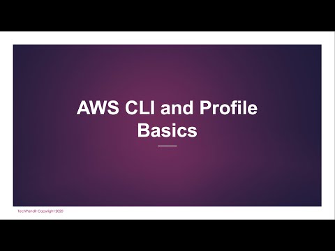 AWS Basics: AWSCLI configuration and profile setup to access aws services using command lines