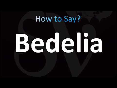 How to Pronounce Bedelia (CORRECTLY!)