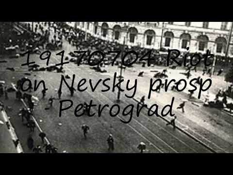How to pronounce 19170704 Riot on Nevsky prosp Petrograd in English?