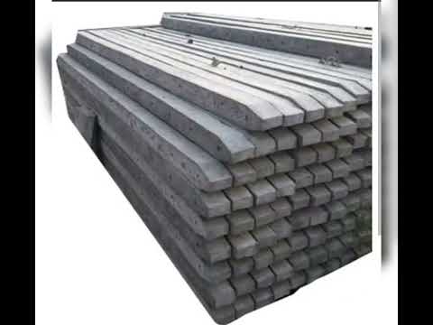 RCC Fencing Poles - Reinforced Concrete Cement Fencing Poles Latest ...
