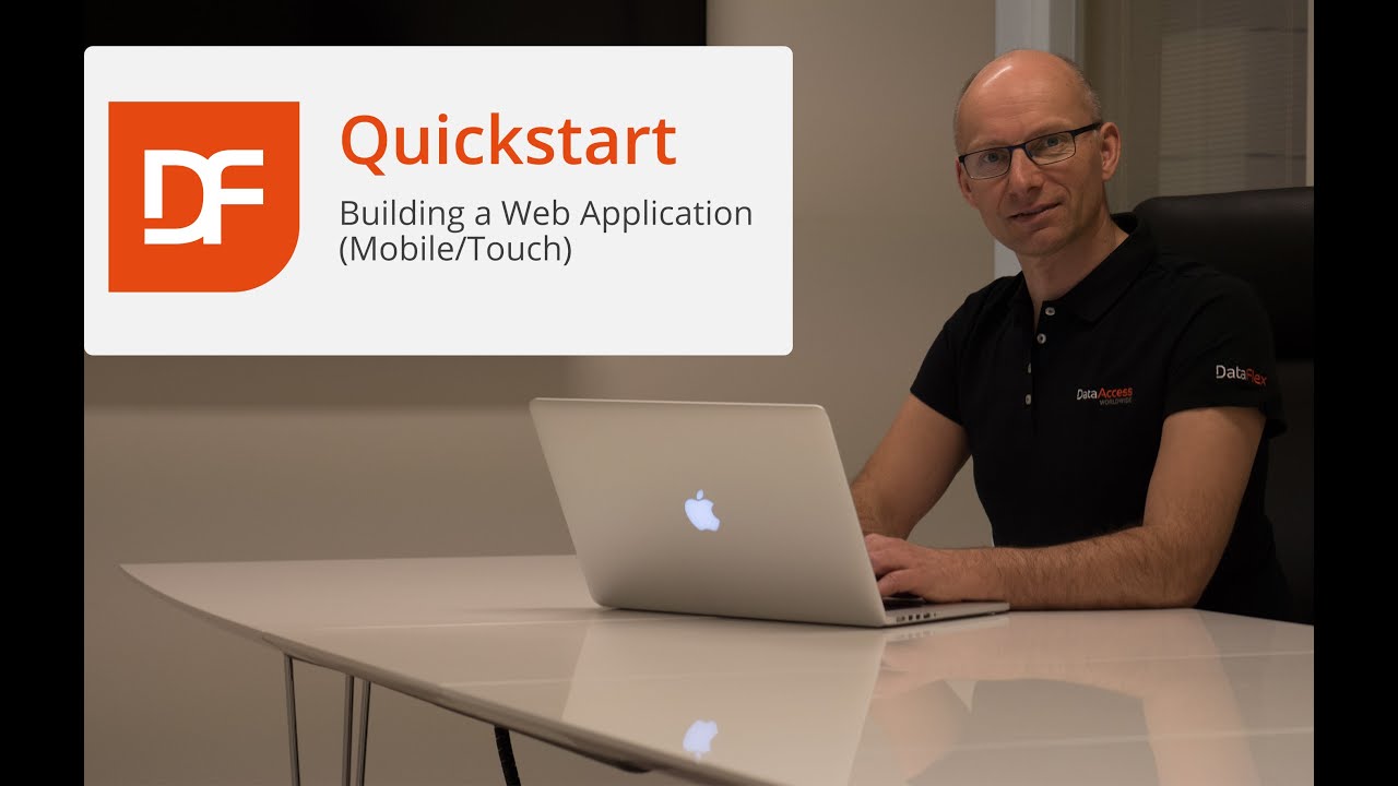 DataFlex - Quickstart: building a Web Application (Mobile/Touch)