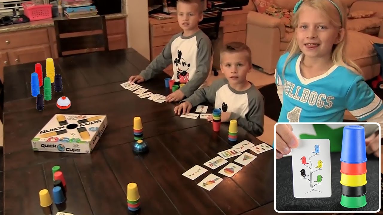 Quick Cups - Classic Stacking Cup Game for Kids