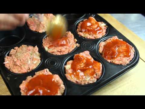 How to Make a Meatloaf in Muffin Cups : Comfort Foods