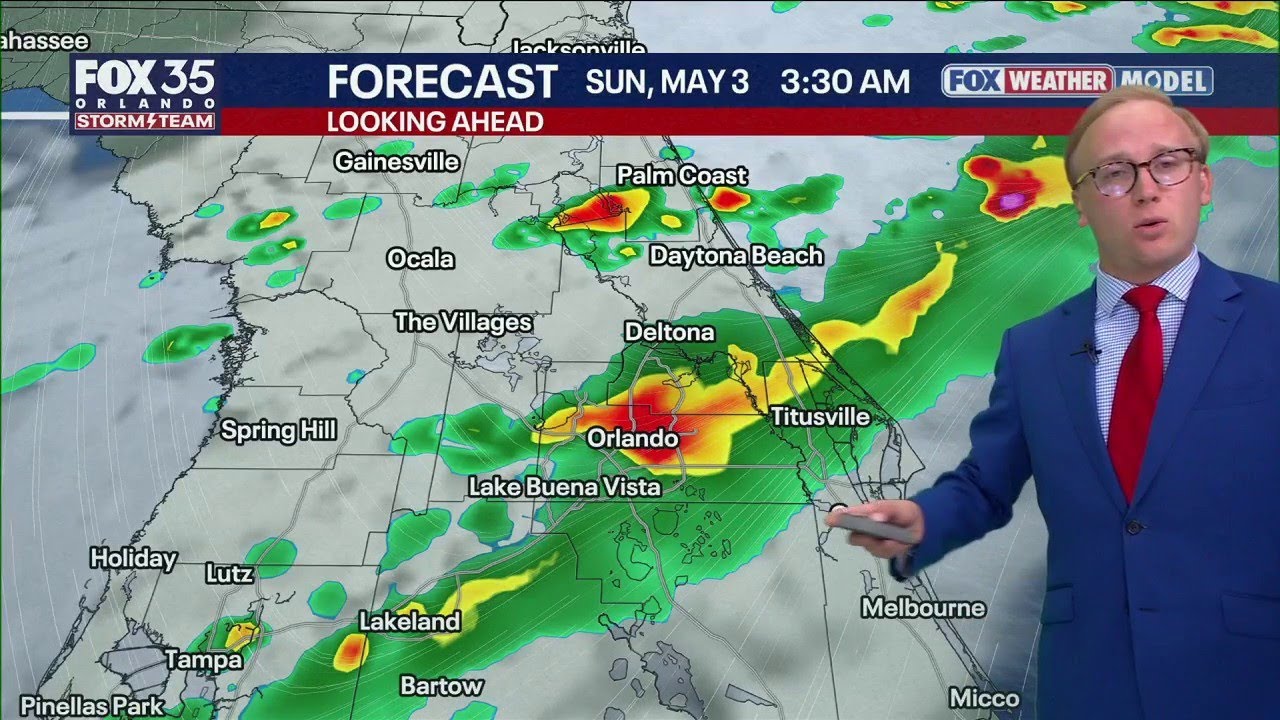 Orlando Weather Forecast: Tracking Weekend Rain, Heat