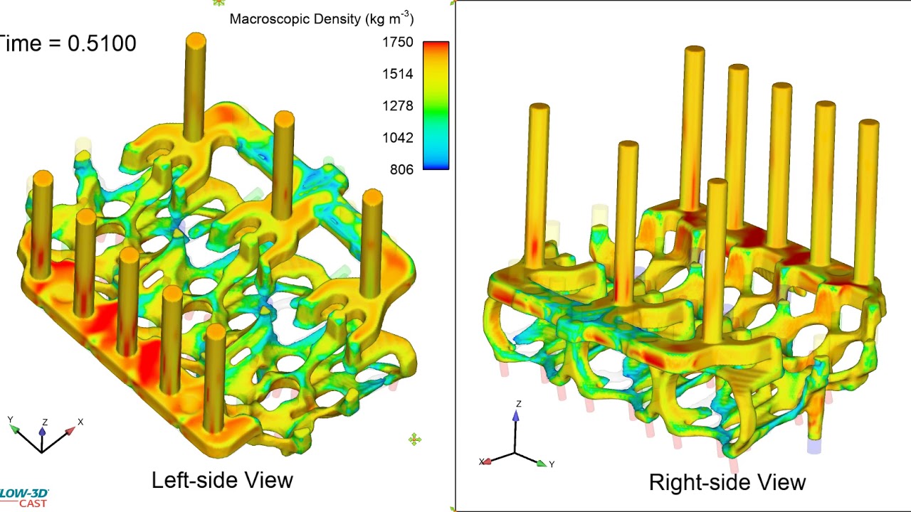 Sand Core Making Workspace | FLOW-3D CAST