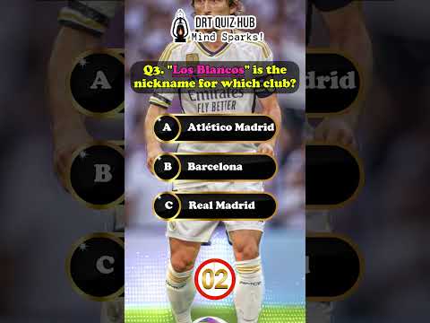 β½ Ultimate Football Club Nickname Quiz! π Do You Know These Iconic Teams? π₯ #drtquizhub #gk
