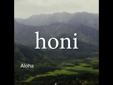 Hawaiian Word of the Week: Honi