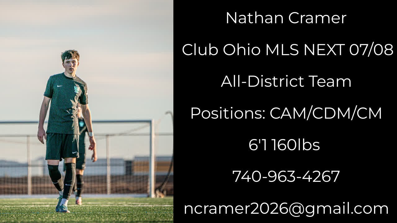 Nathan Cramer MLS NEXT Fest Highlights
