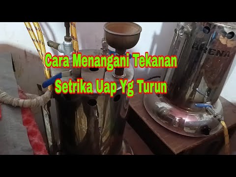 Cara Menangani Tekanan Setrika Uap Yg Turun #setrikauaplaundry #tipslaundry