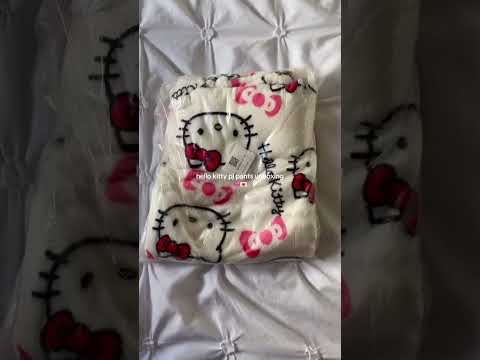 hello kitty pj pants unboxing