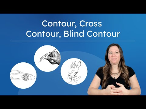 Contour, Cross Contour, and Blind Contour - Styles of Lines in Visual Art