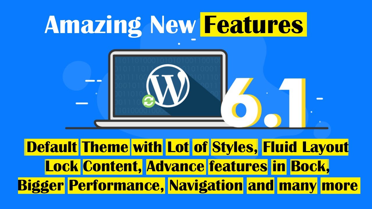 WordPress 6.1 Features in 5 mins - this changes EVERYTHING - WP 6.1 Releasing Date - 1 November 2022
