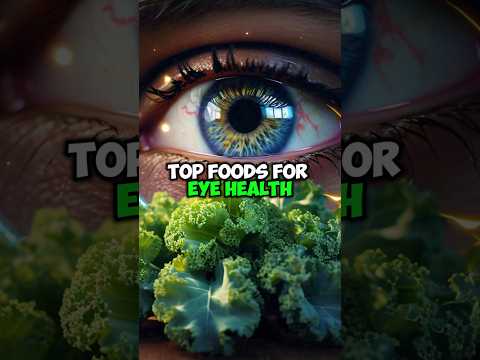 Top 10 Best Foods for Sharper Vision & Healthier Eyes! #EyeHealth #Health #Wellness