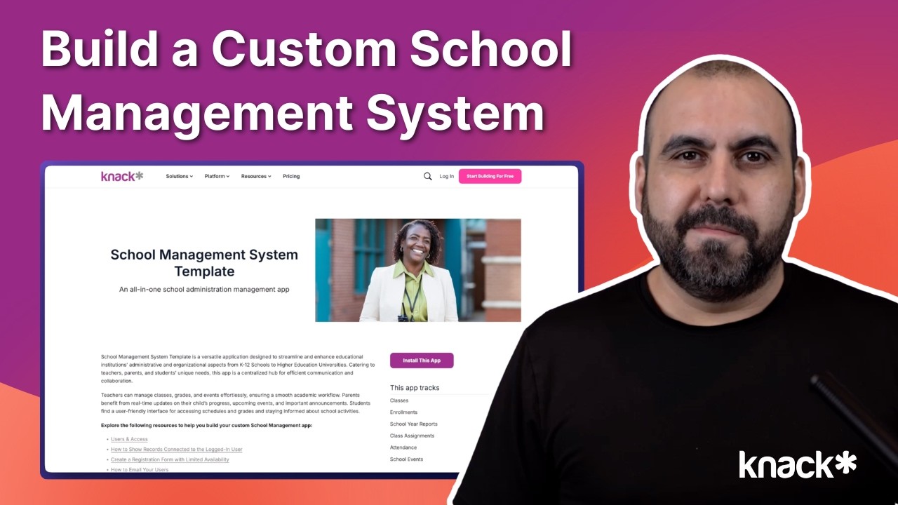 Build a Custom School Management System (No Coding Skills Needed)