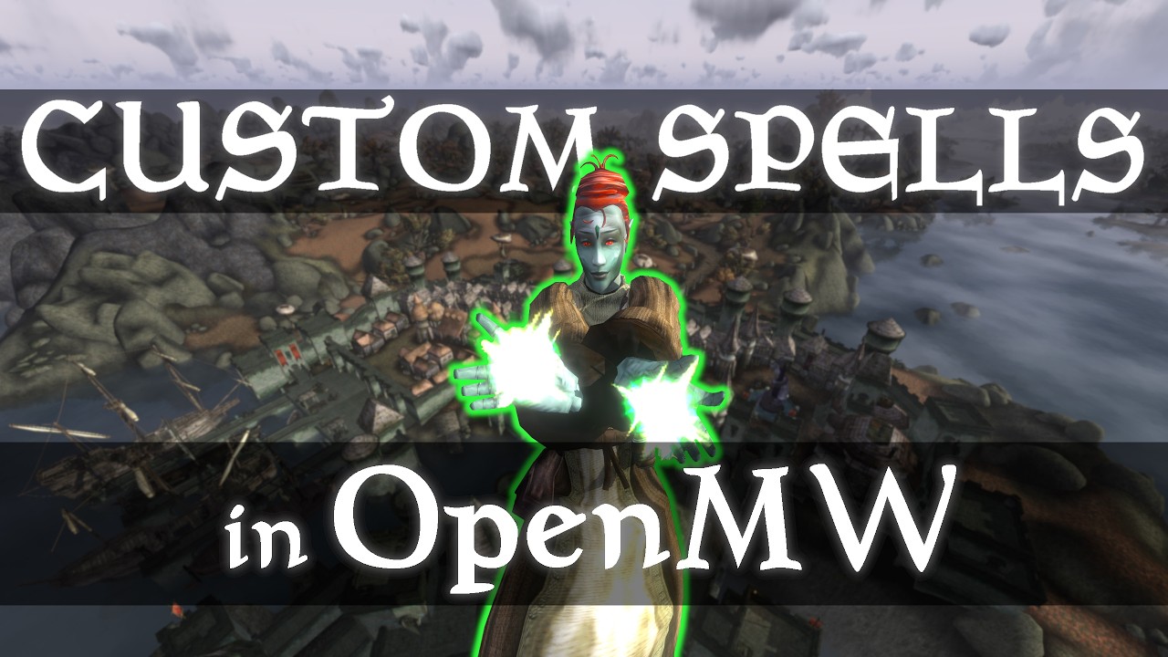 Just Released: Tamriel Rebuilt Spells In OpenMW (Must-Have Mod)