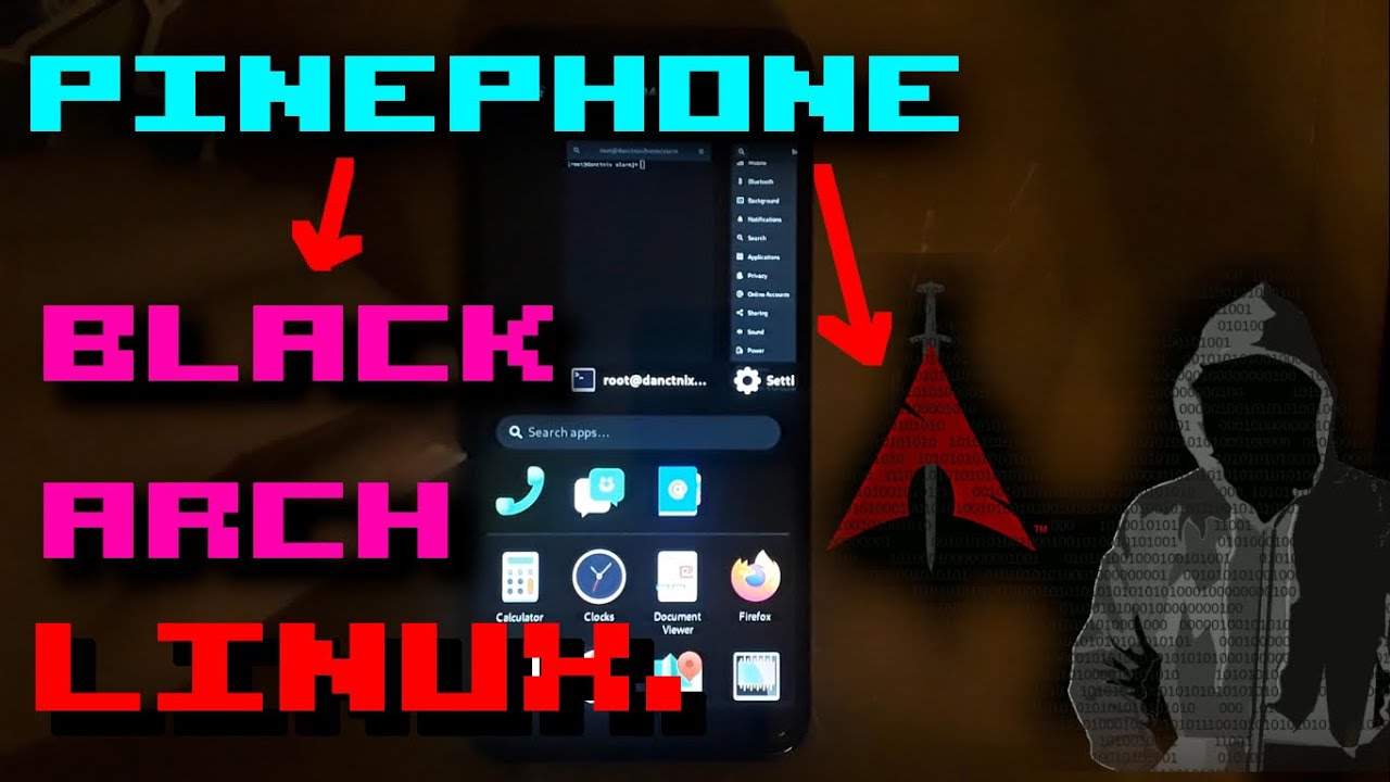 BlackArch Pentesting Pinephone!