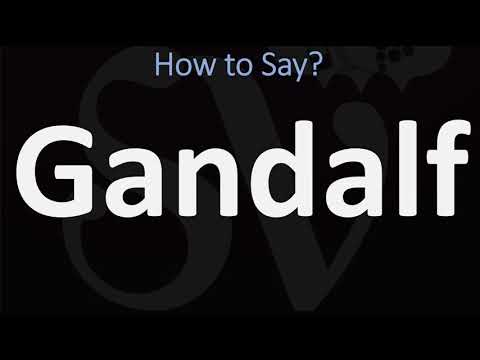 How to Pronounce Gandalf? | LotR Names Pronunciation