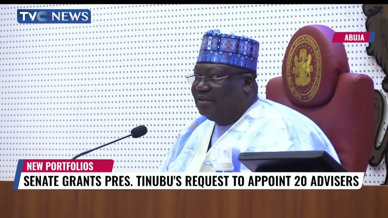 Senate Grants Pres Tinubu's Request To Appoint 20 Advisers