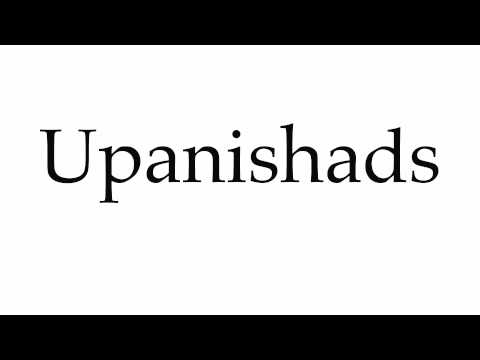 How to Pronounce Upanishads