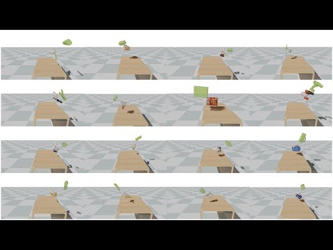 D-Grasp: Physically Plausible Dynamic Grasp Synthesis for Hand-Object Interactions