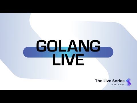 Golang Live I How to build serverless applications using AWS & Golang