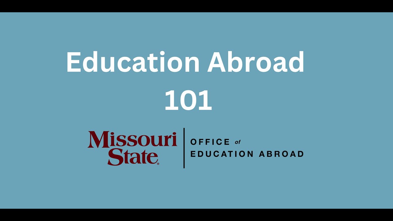 Education Abroad 101