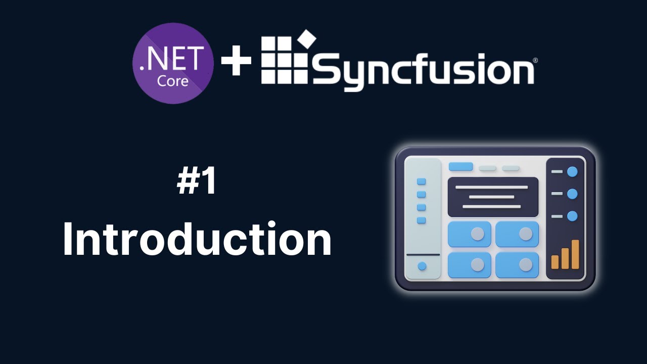 Add Syncfusion Components to Asp.Net Core MVC - Part 1