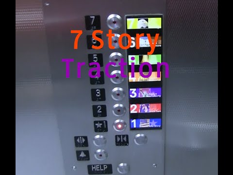 Kone Traction Elevator - Midway Airport (7 Story) Parking Garage in Chicago