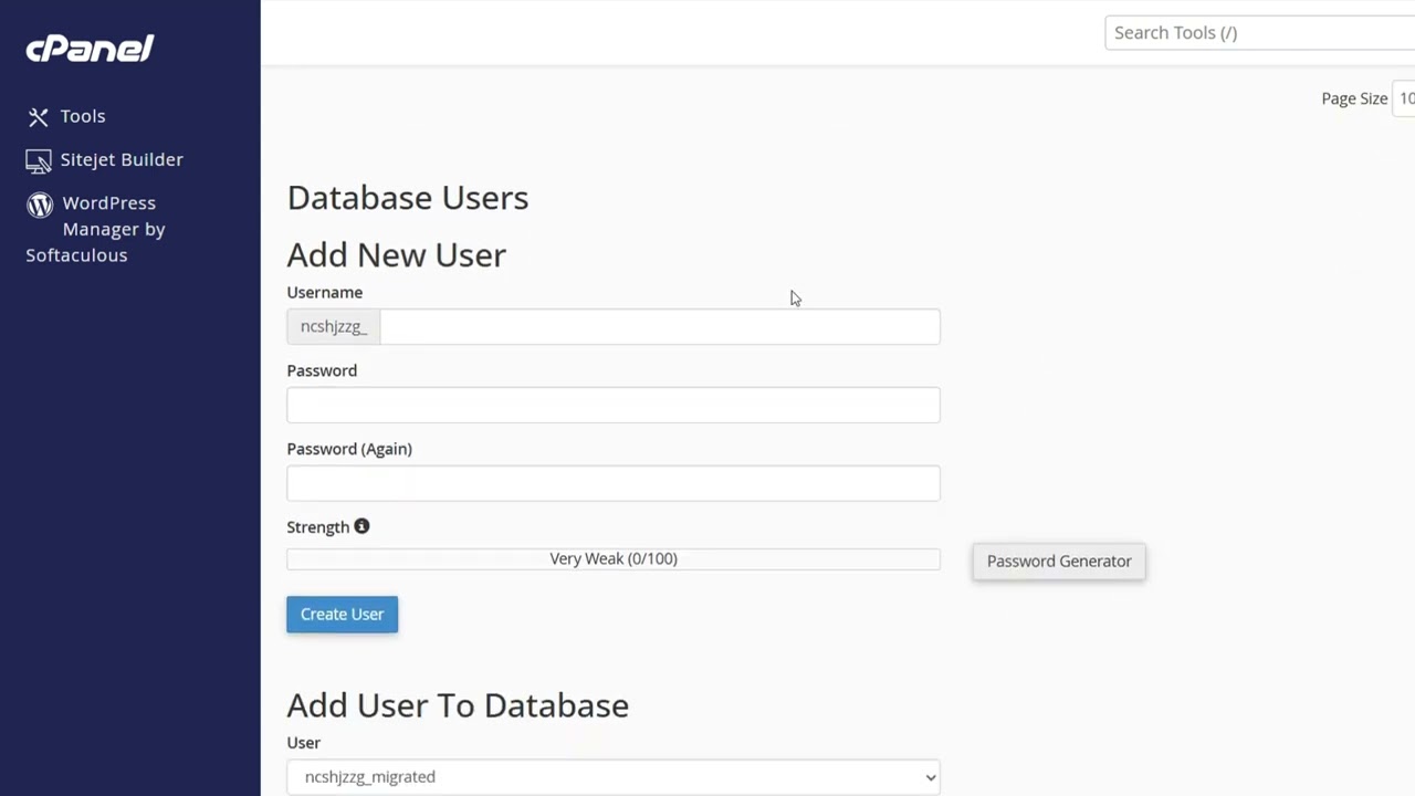 How to Create a Database and Database User in cPanel | Step-by-Step Tutorial