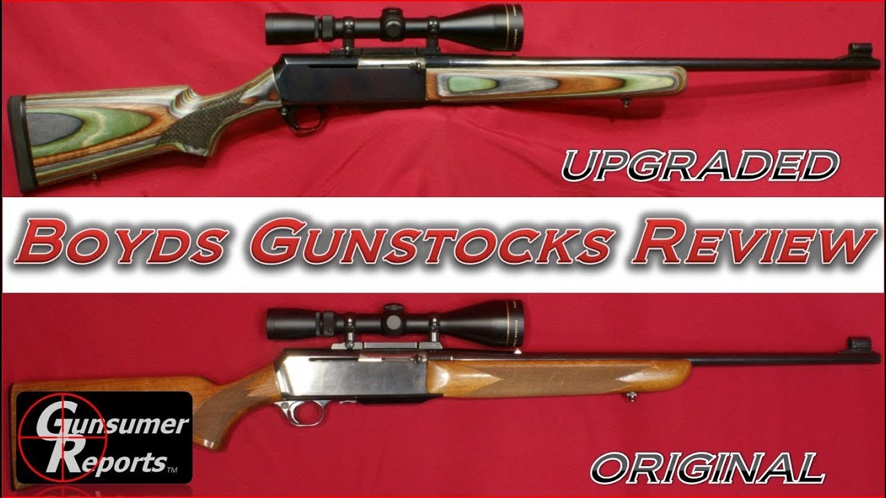 Boyds Hardwood Gunstocks Review on a Browning BAR